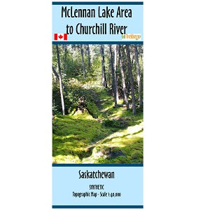 Mclennan Lake Area to Churchill River Map – classicoutdoors
